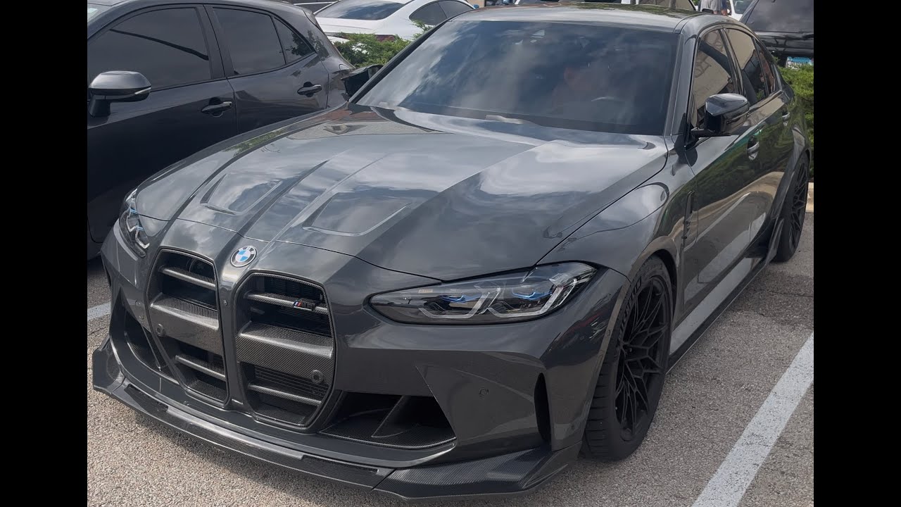 Dravit Grey BMW M3 G80 - Walkaround [4K] - YouTube