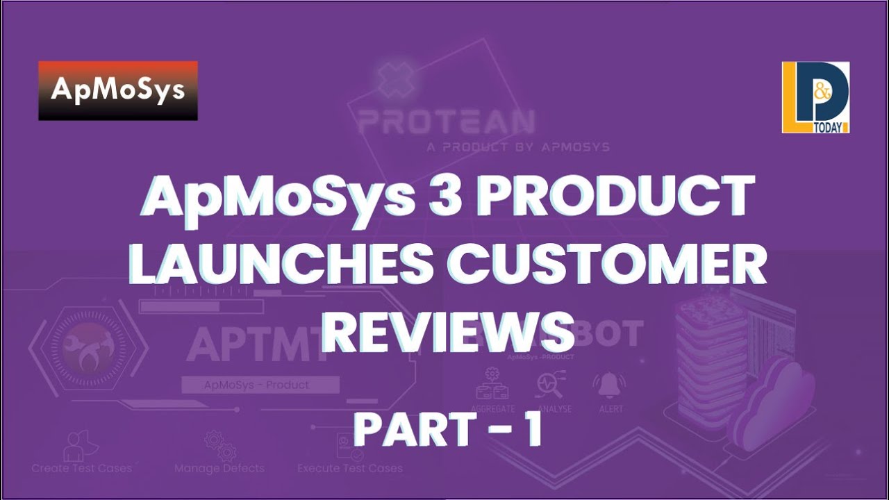 ApMoSys 3 Product Launches Customer Reviews | Part - 1 | LnDToday - YouTube