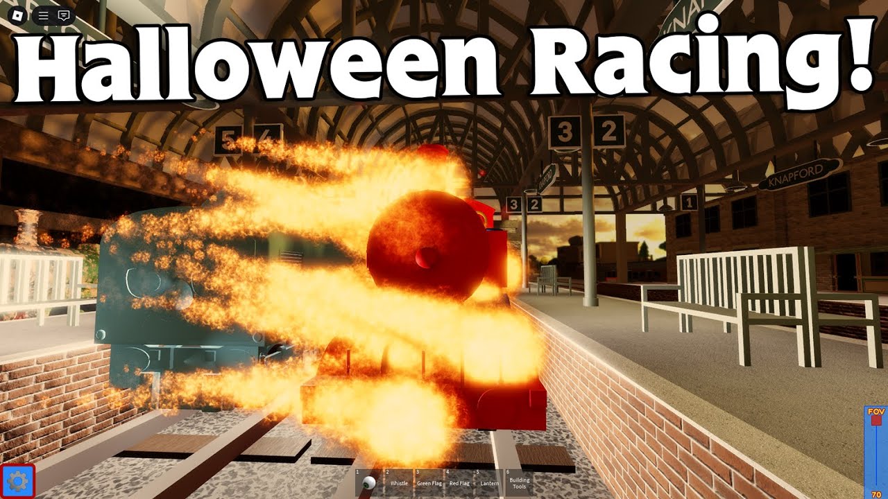 Roblox Thomas And Friends Halloween Racing! 🎃🚂 Spooky Train Challenge ...