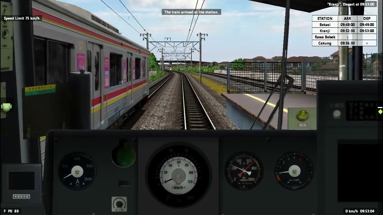 BVE 5 || Dinas KRL TM 05 Bekasi-Cakung - YouTube