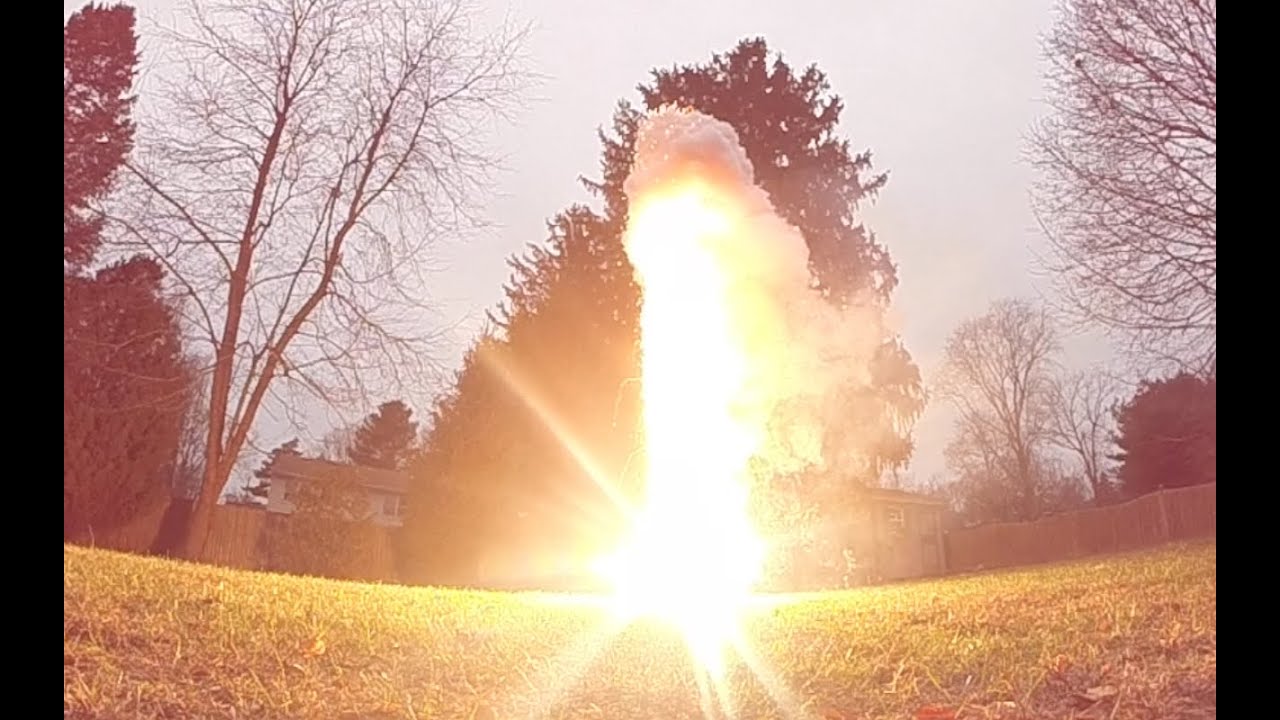 Homemade Pyrotechnics - YouTube