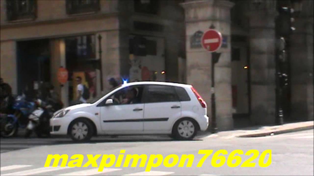 Véhicule Banalisé BAC / POLICE NATIONALE ( PARIS 75 ) - YouTube