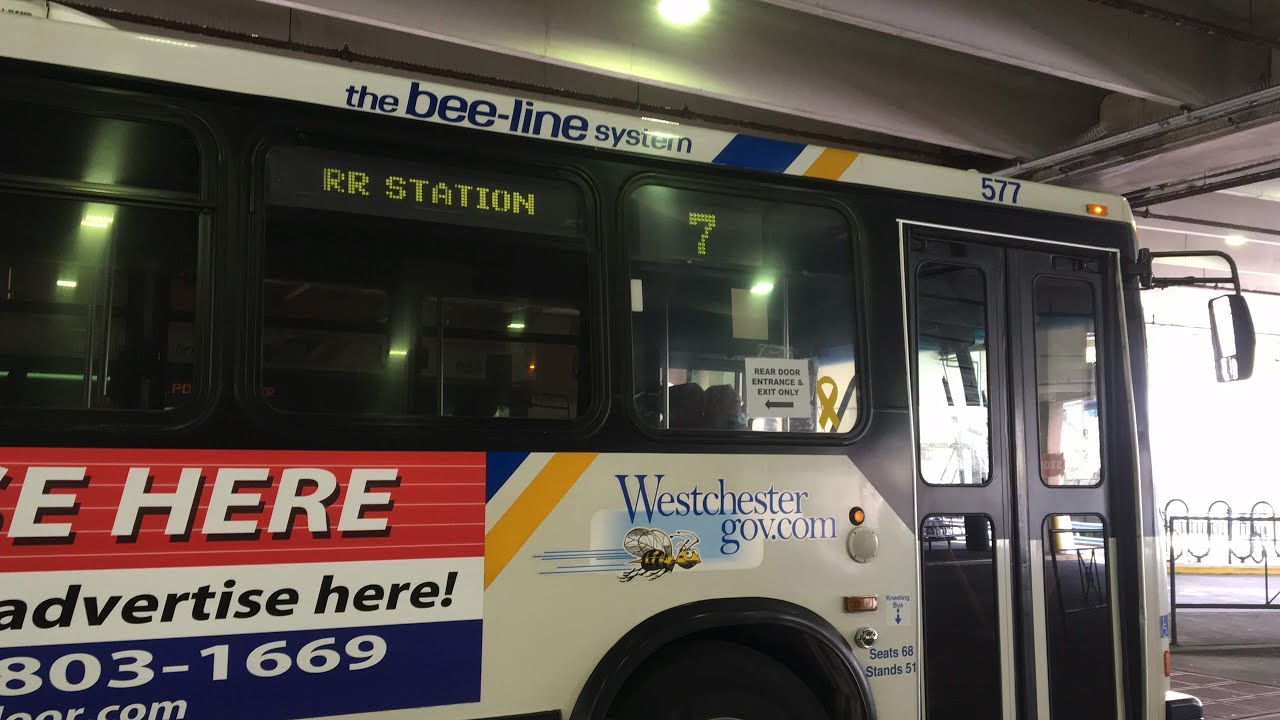 Bee Line Neoplan AN460 #577 Route 7 Getty Sq / New Rochelle Action ...