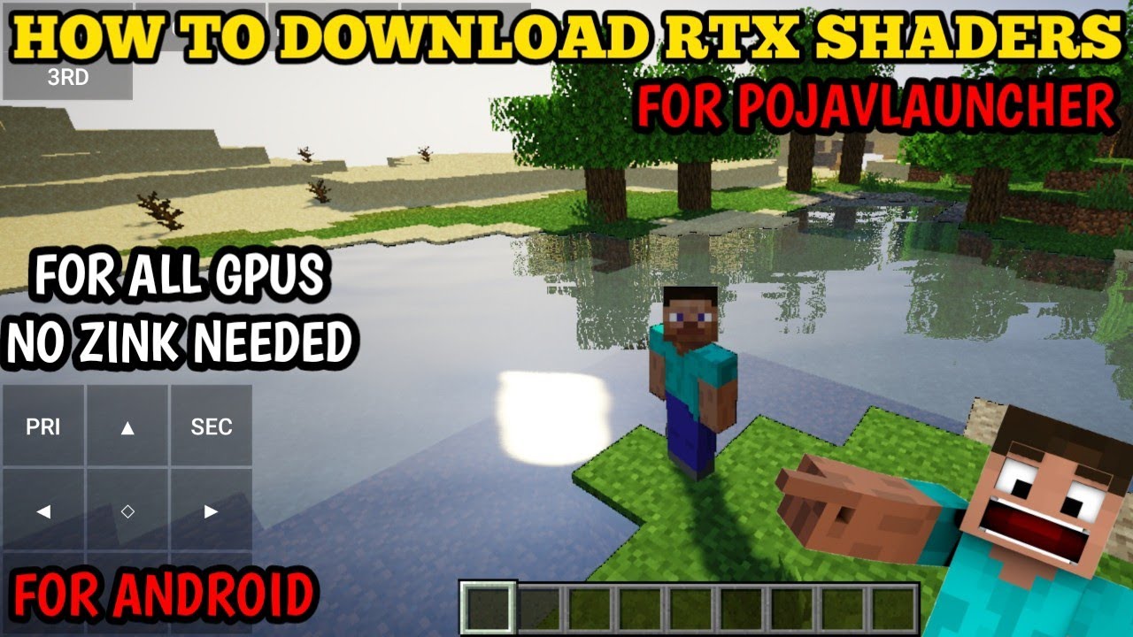 Rtx Shaders For Pojavlauncher Best Shaders For Pojavlauncher Youtube