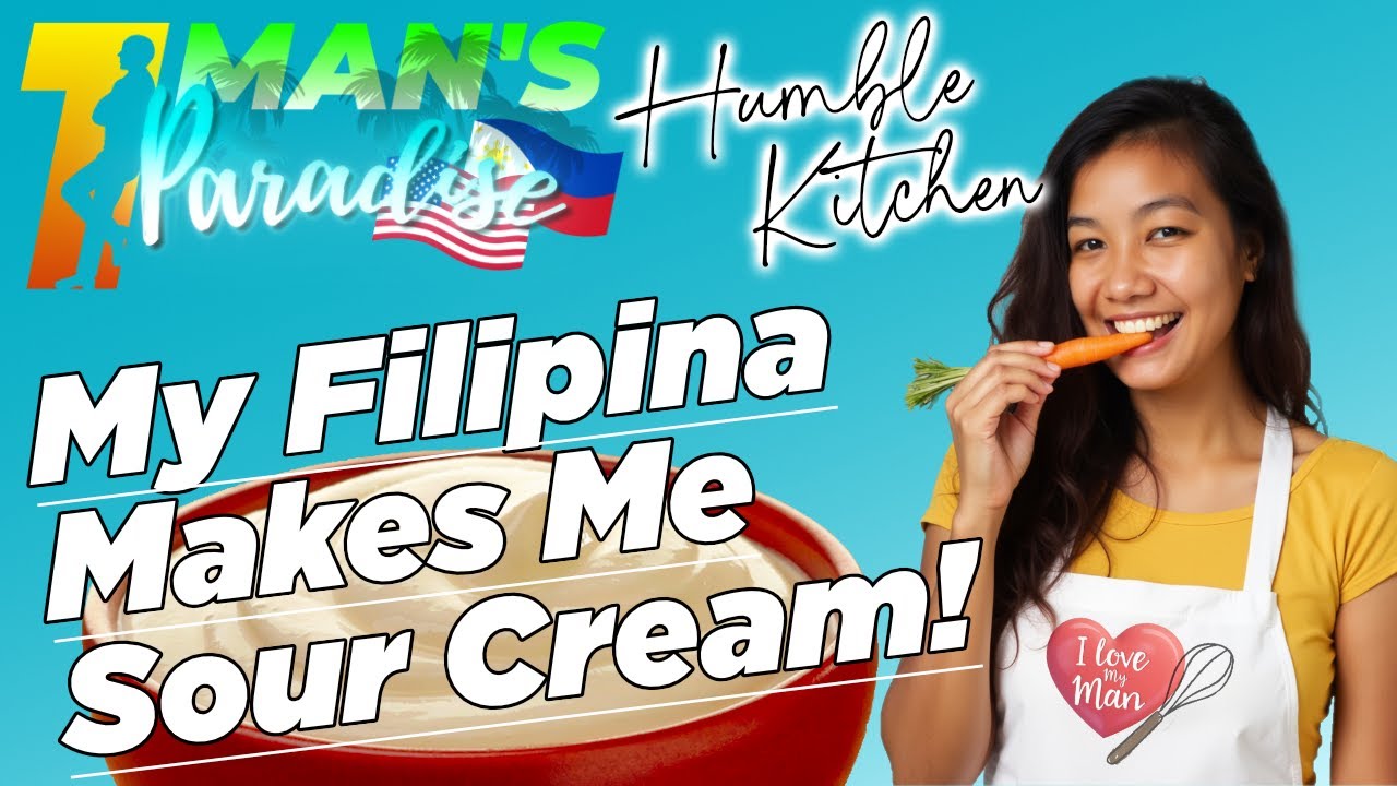 A TASTE OF HOME: My Filipina's Secret to Making Homemade Sour Cream ...