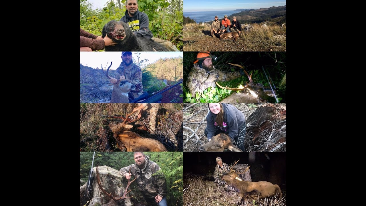 2017 North Oregon Coast Hunting Season *HD 1080p* - YouTube