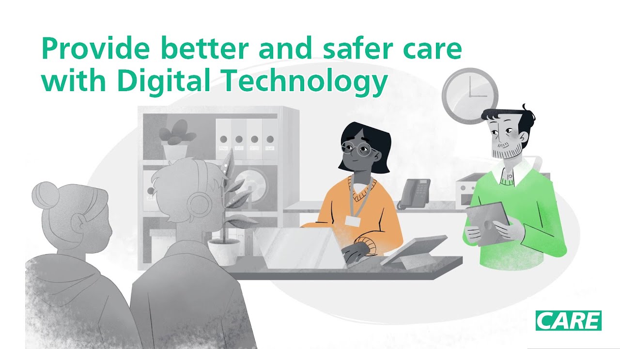 Digitising Social Care Animation - YouTube