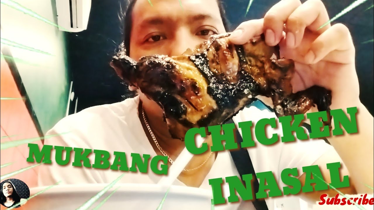 MUKBANG CHICKEN INASAL | Aling Inasal-Al Batha - YouTube