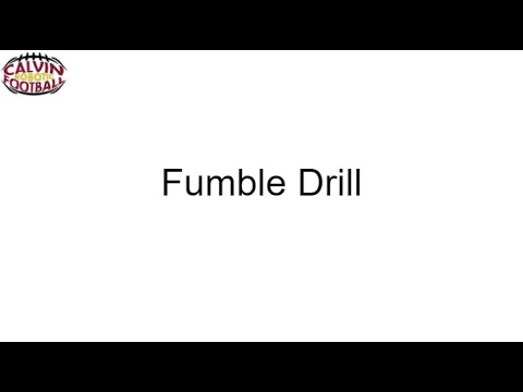 Fumble Drill - YouTube