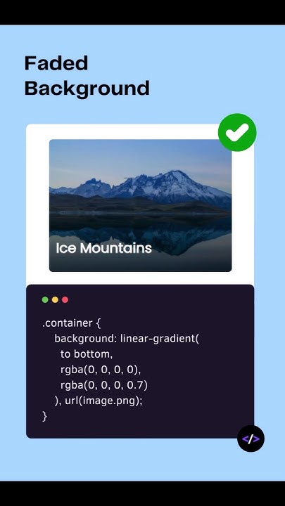Fade Background Trick In Css Shortvideo Viral Youtube Shorts Webdesign Shortfeed Youtube