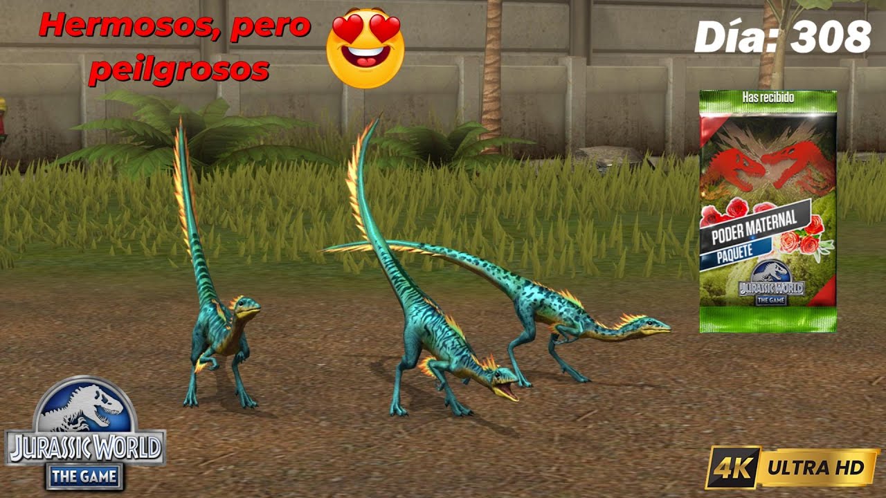 Día 308: COMPSOGNATHUS al Nivel 40🥰; Evento "PODER MATERNAL"; Jurassic ...