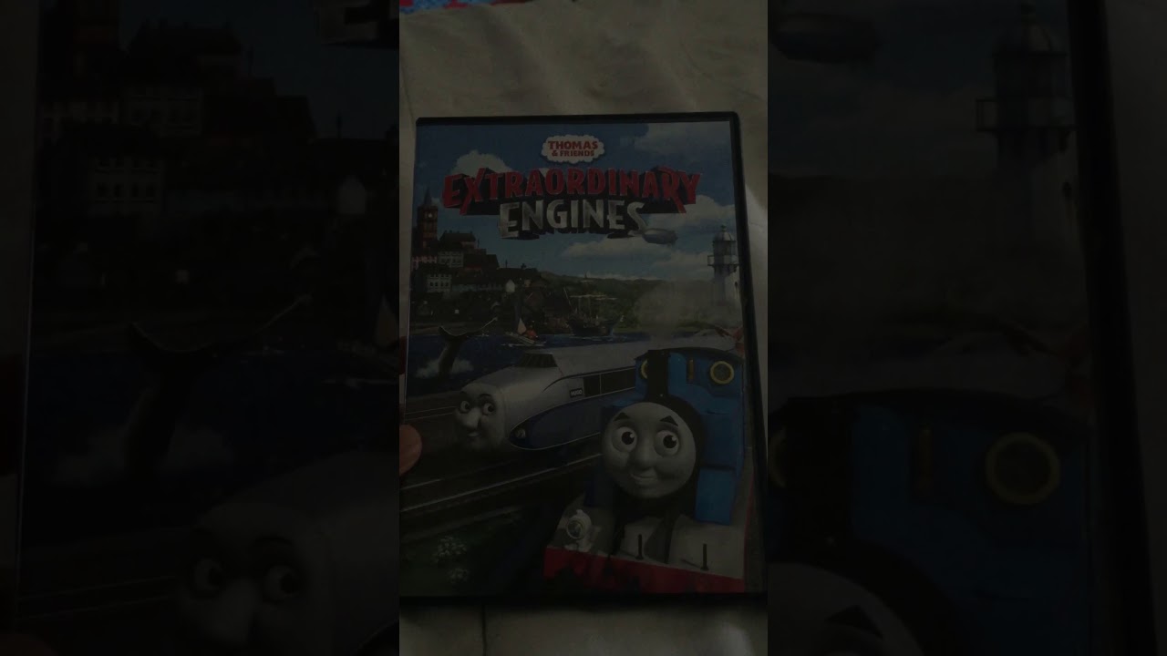Thomas And Friends Extraordinary Engines Dvd Unboxing - YouTube