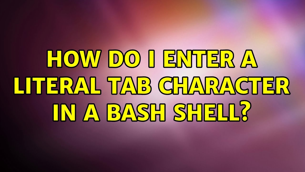 Bash Tab Character All Answers Brandiscrafts bash-tab-character-all-answers-brandiscrafts
