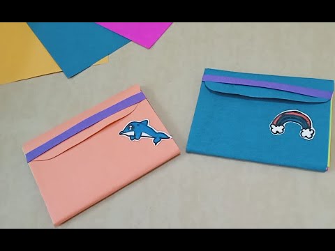 DIY Paper Folder #Easy Craft Idea #Craftland - YouTube