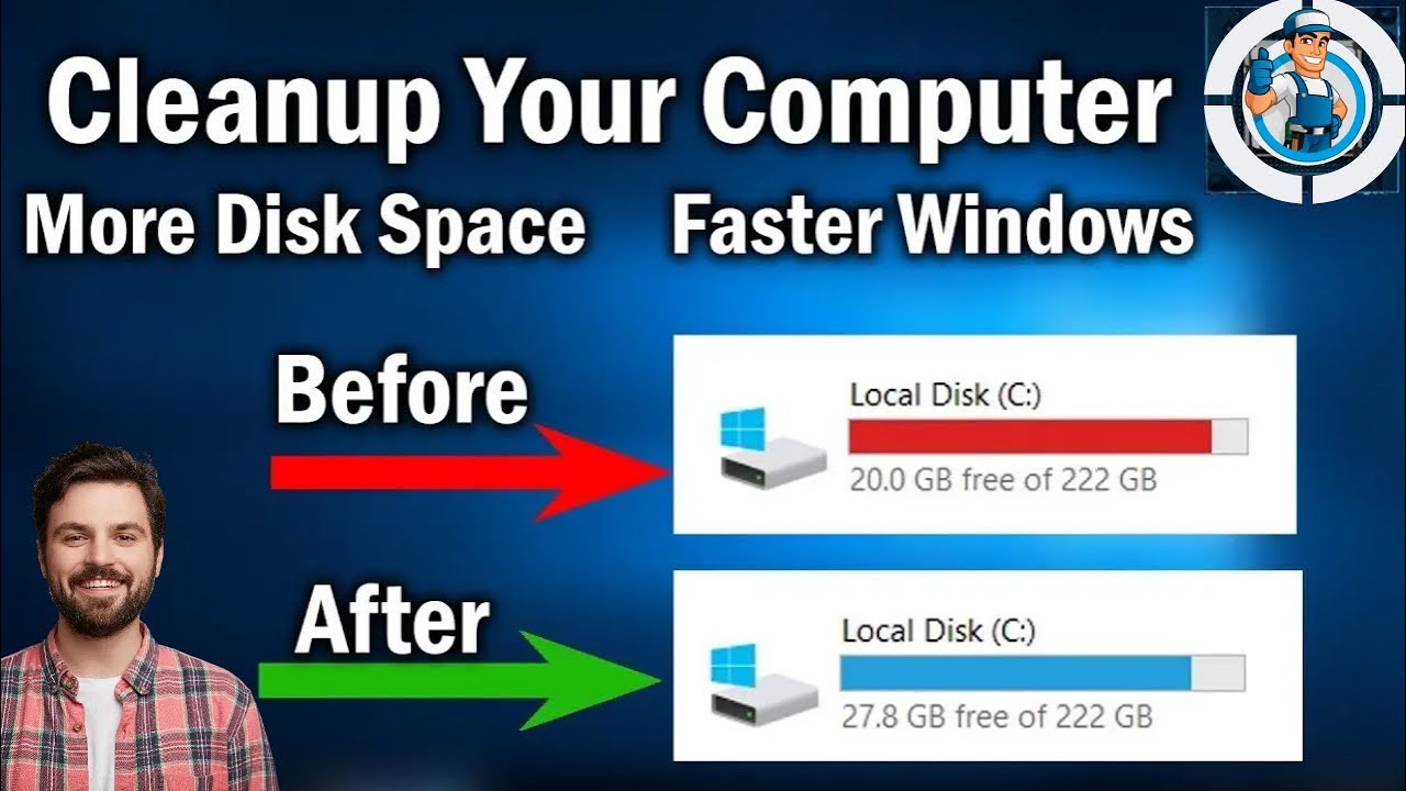How to Clean C Drive Make Your PC Faster - YouTube