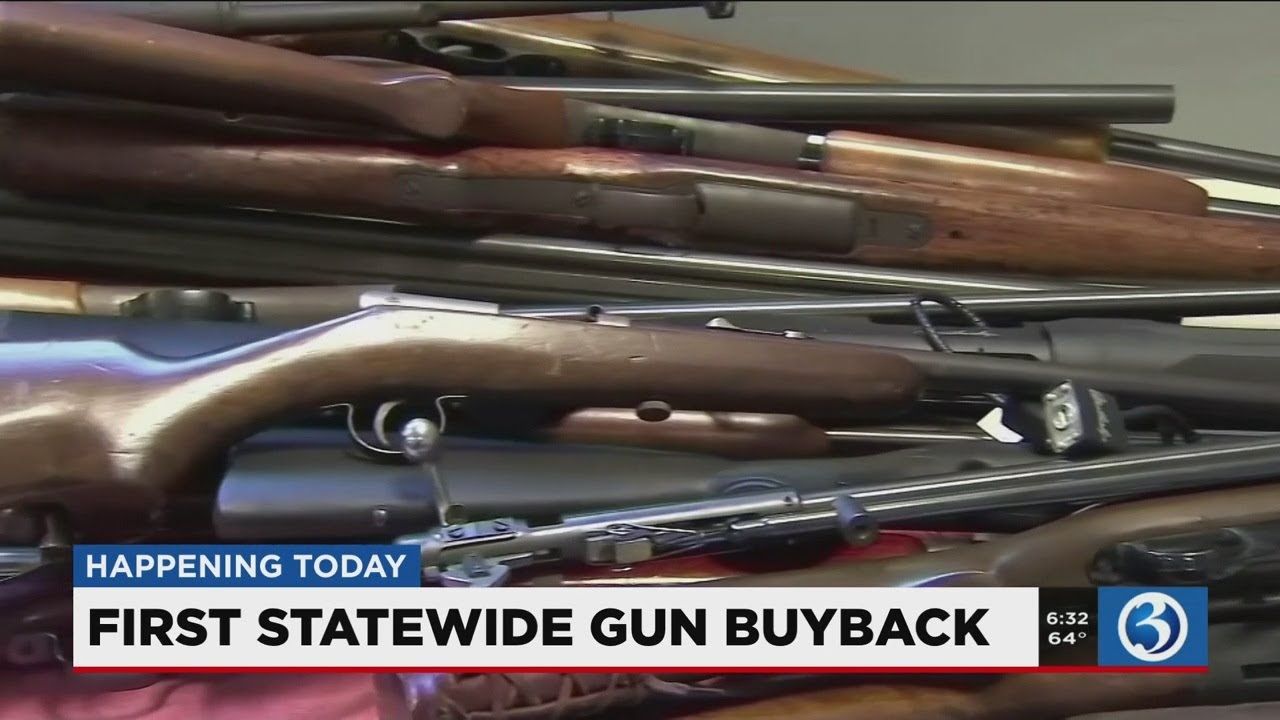 VIDEO: First statewide gun buyback set to get underway Saturday morning ...