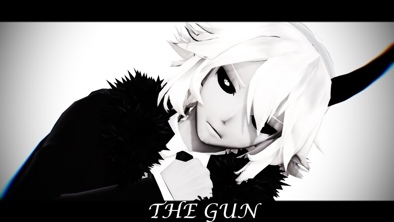 MMD•Grey garden•Kcalb•Etihw•) THE GUN (•test model•+DL•) - YouTube