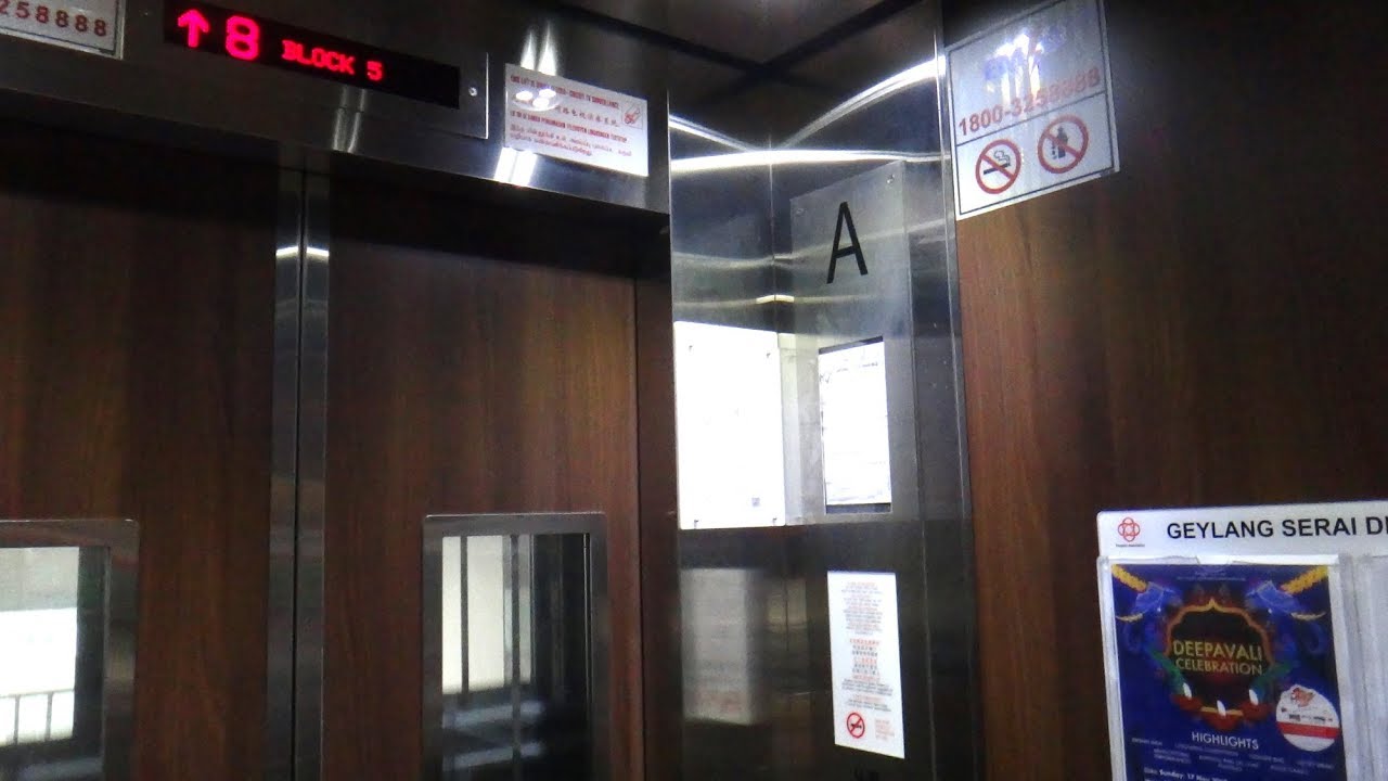 Blk 5 Aljunied Residential HDB, Singapore - ULift/XJ Solaris Traction ...