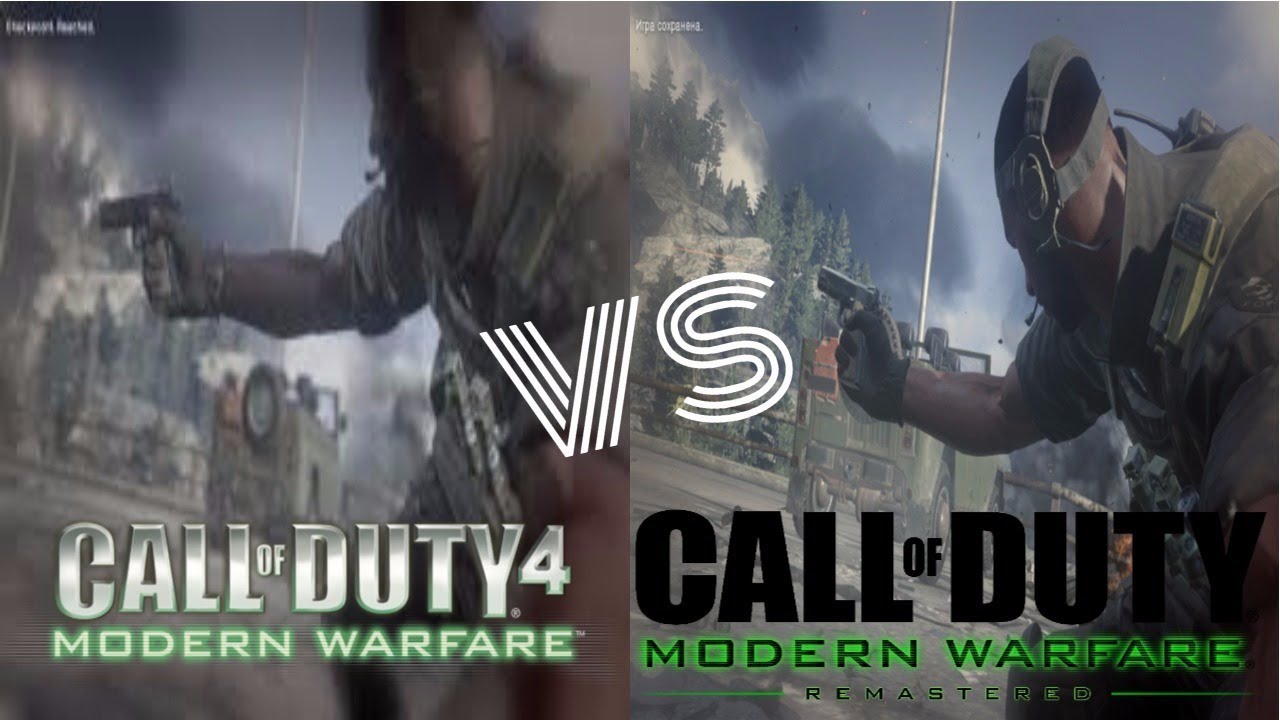 COD 4 VS MODERN WARFARE REMASTERED KILLING IMRAN ZAKHAEV!!! - YouTube