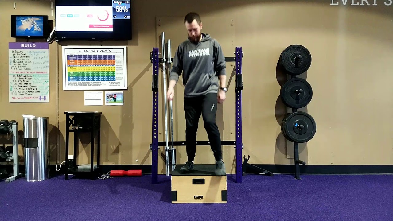 AF Depth Drop Lateral Hop single leg stick - YouTube