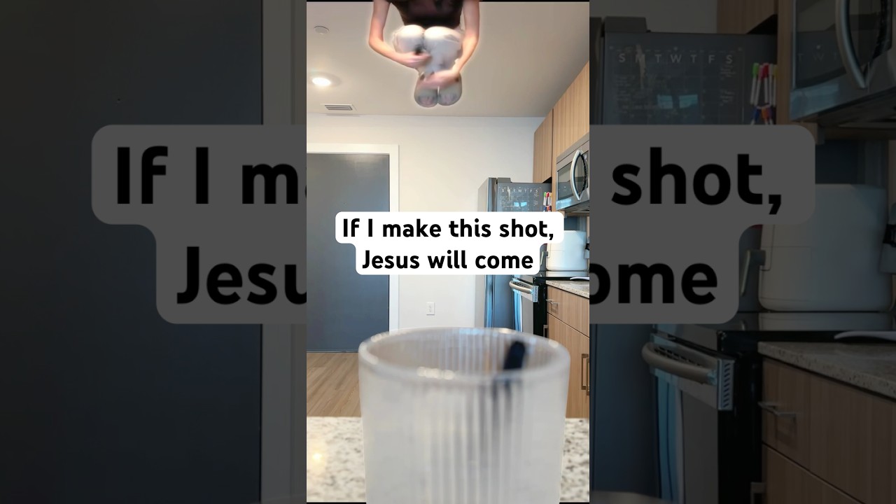 If I make this shot Jesus will come #christiancomedy #christian #Jesus ...