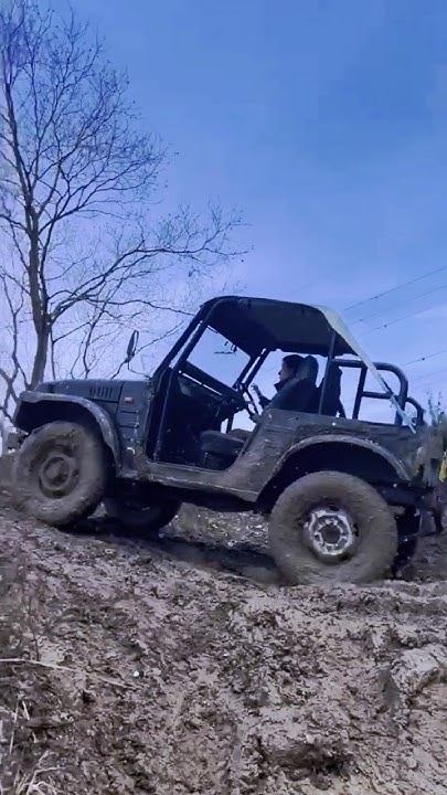 ジムニーSJ10 2スト 塩津オフロードパーク - YouTube