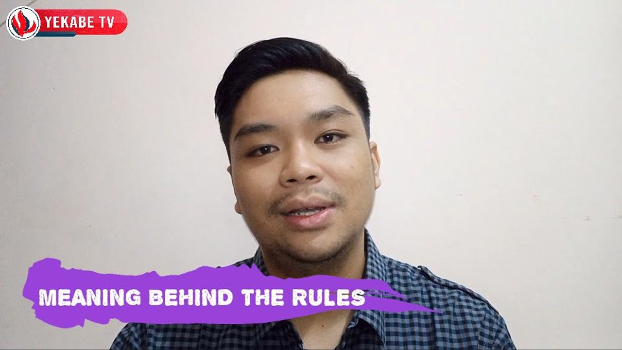 DAILY SPIRIT FOR YOUTH 262 - MEANING BEHIND THE RULES - YouTube