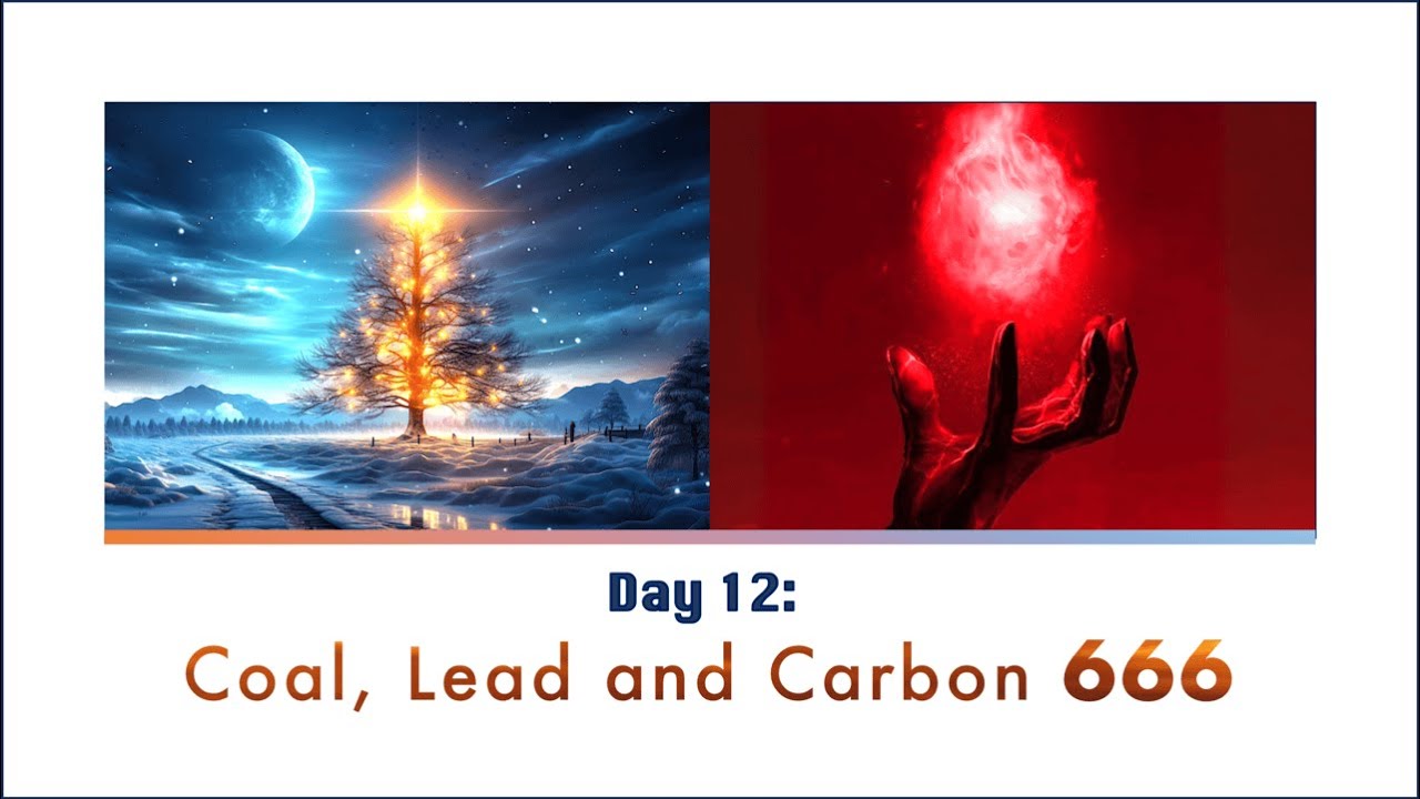 Christmas Alchemy Day 12 - COAL, LEAD, CARBON 666 - THE NUMBER OF THE ...