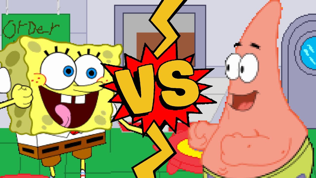 M.U.G.E.N Battles | Reef Rumble SpongeBob vs Reed Rumble Patrick - YouTube