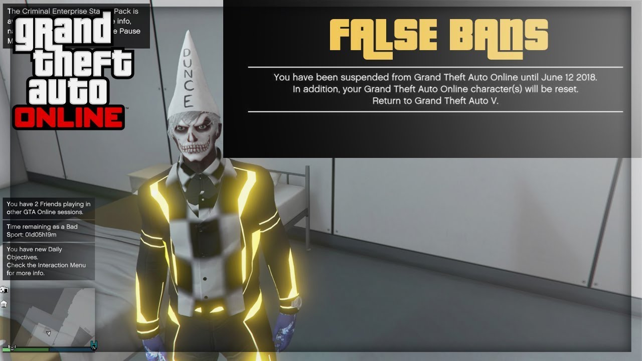 GTA Online ROCKSTAR IS STILL FALSE BANNING PLAYERS - YouTube