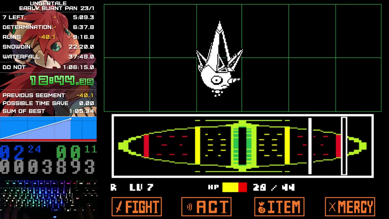 Undertale - Early Burnt Pan in 1:05:03 - YouTube