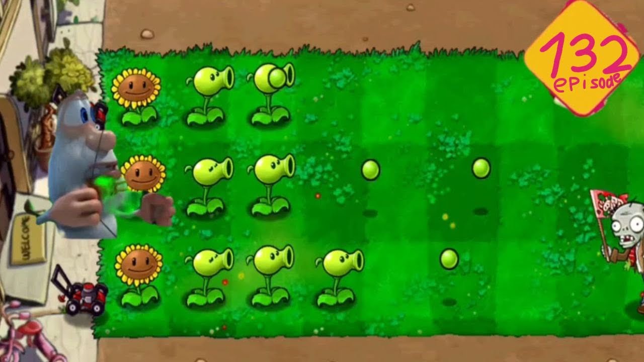 Booba - Plants VS Zombies - Episode 132 - Cartoon for kids - YouTube
