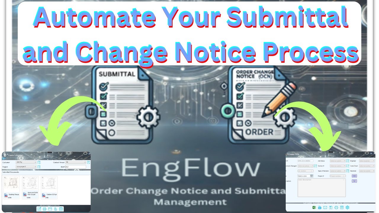 Automate Your Submittal and Change Notice Process #seo - YouTube