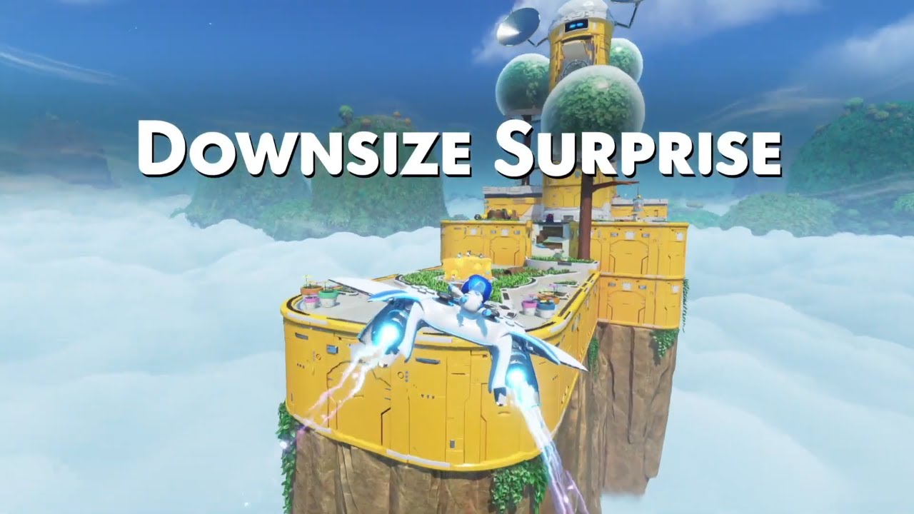 ASTRO BOT Downsize Surprise 100% Walkthrough Gameplay - All Bots and ...