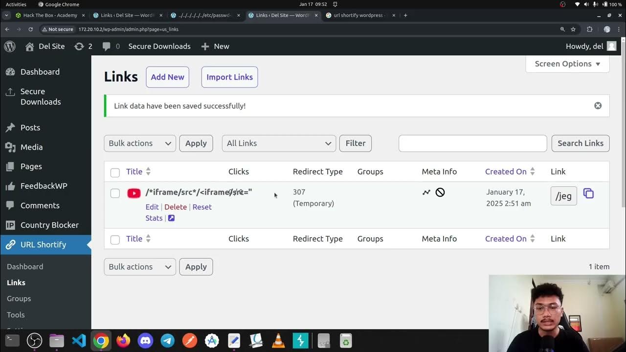 Stored XSS via CSV File Upload - Wordpress Plugin - YouTube