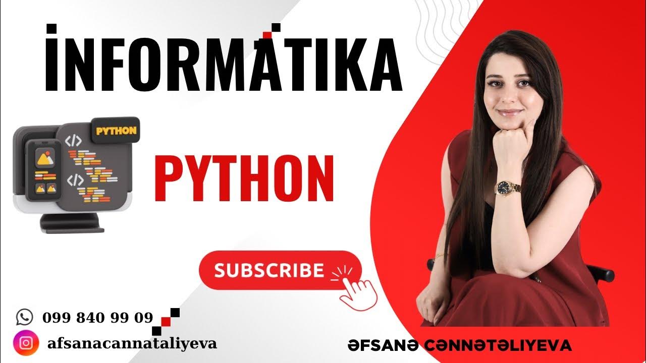 Python-While dövr operatoru - YouTube