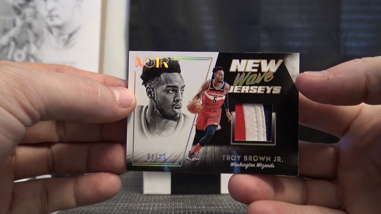 2018/19 Panini NOIR NBA Basketball 4 Box Case 'Serial #s' GB - YouTube