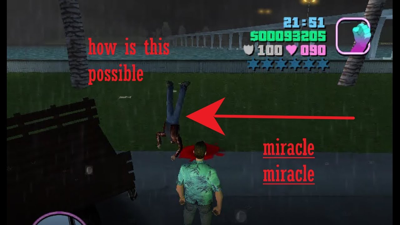How is this possible LOL 😂 😂 😂 😂 😂 [GTA Vice City] - YouTube