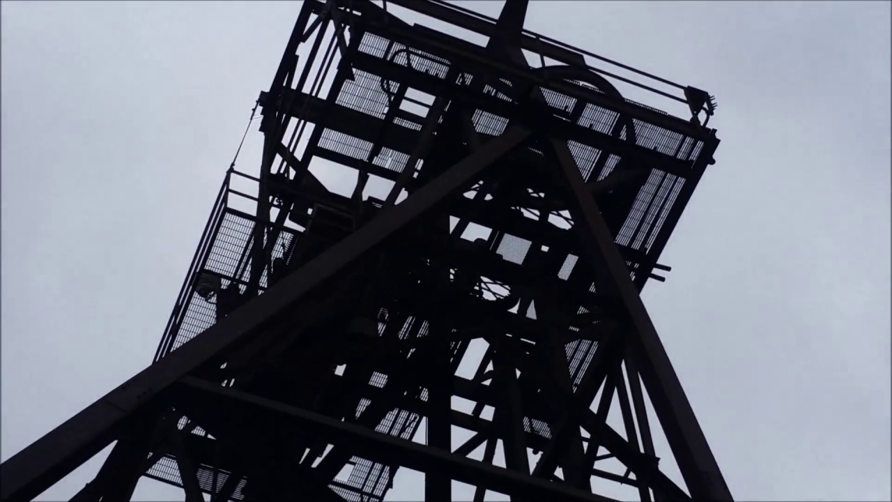 Hutson Zinc Mine - Headframe, Mill Remnants, Open Shaft - YouTube