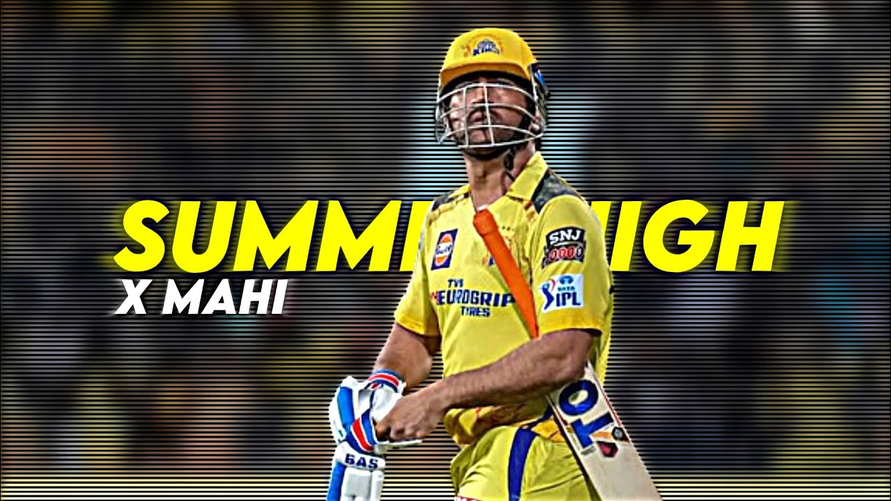 Summer High X Mahi Cricket Beat Sync Edit 💗😽 • Mahi WhatsApp Status ...