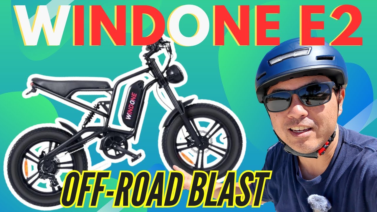 WINDONE E2 - The Fat Tire Ebike that SCREAMS to Hit The Off-Road Trails ...