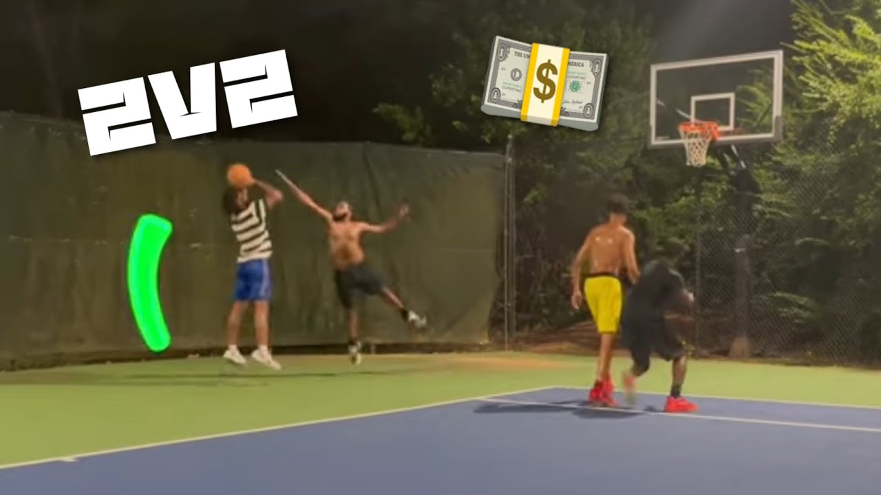 2v2 IRL BASKETBALL 🏀 ( TRASH TALKING GONE WRONG ) - YouTube