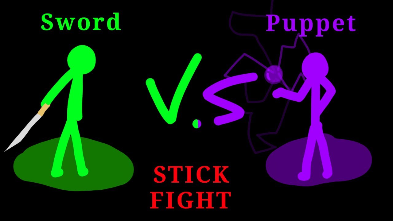 Sword V.S Puppet (Stick Fights) - YouTube