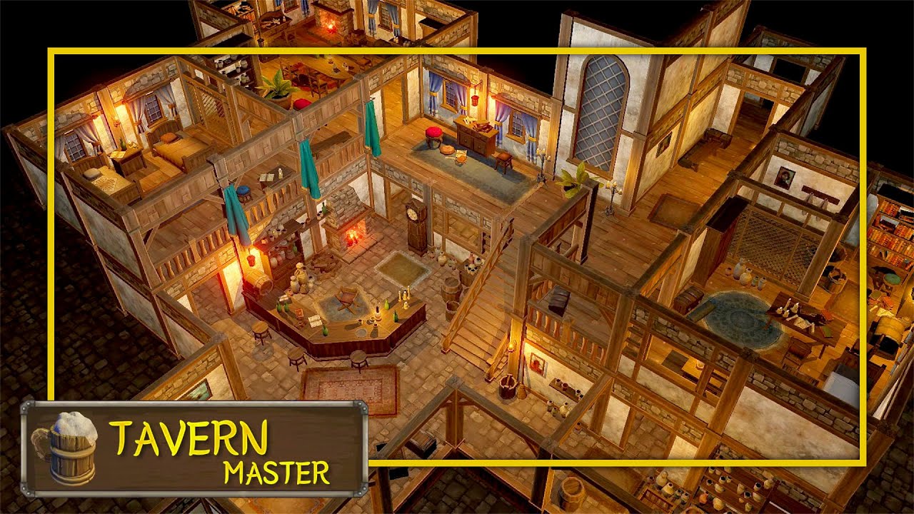 Construyendo mi Taberna Medieval - TAVERN MASTER Gameplay Español Ep 1 ...