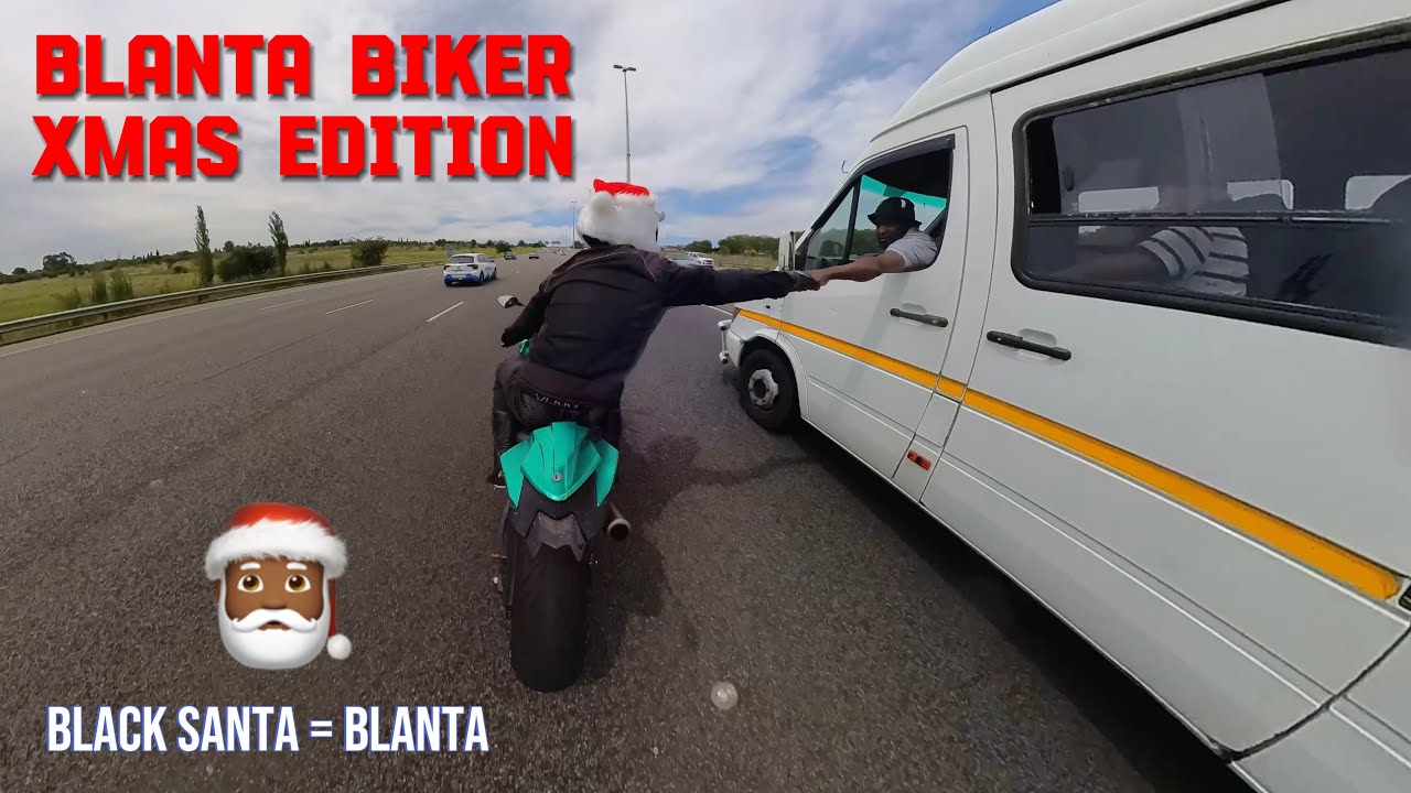 EP65 - BLANTA [BLACK SANTA ON A S1000RR HIGH SPEED HIGHWAY] - YouTube