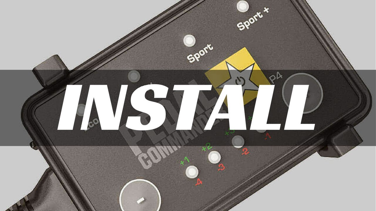 Boost Your Throttle Response – Pedal Commander Install - YouTube