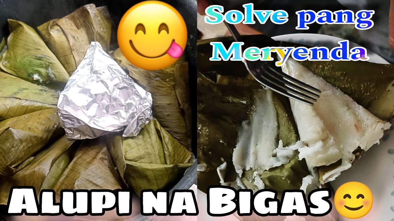 Balisunsong-sa Bicol-Alupi na bigas sa Iloilo For our Meryenda # ...