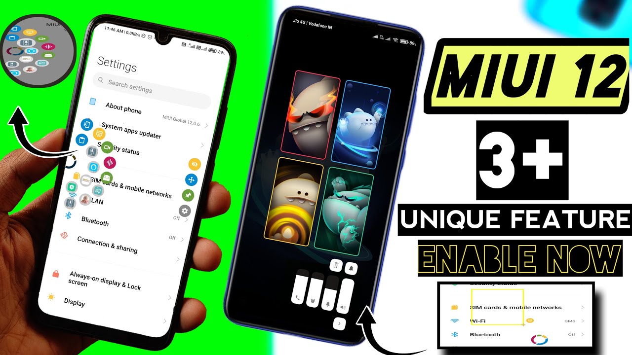 MIUI 12 TOP 3+ Hidden Feature (Partial Screenshot) Enable Now | MIUI 12 ...
