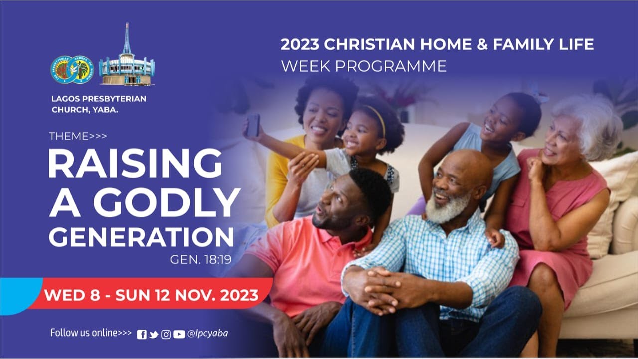 2023 Christian Home and Family Life Week Service - 12/11/2023 - YouTube