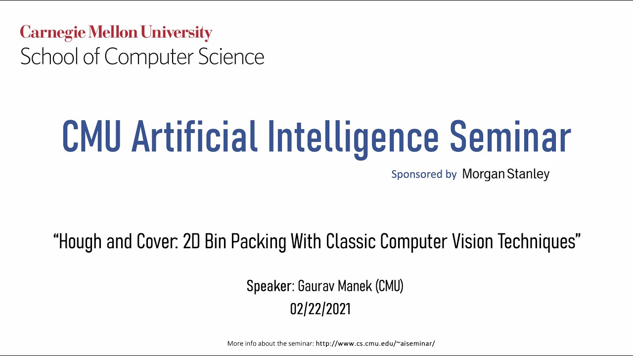 02/22/2022 -- Gaurav Manek (CMU) - YouTube